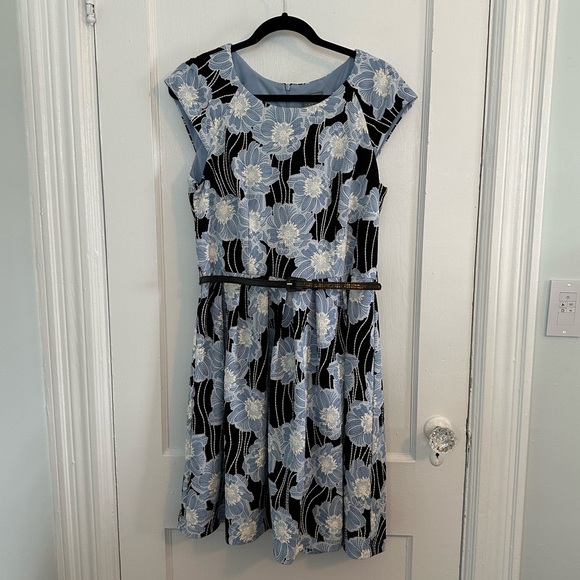 Rabbit Rabbit Rabbit | Dresses | Nwt Rabbit Rabbit Rabbit Blue Floral ...